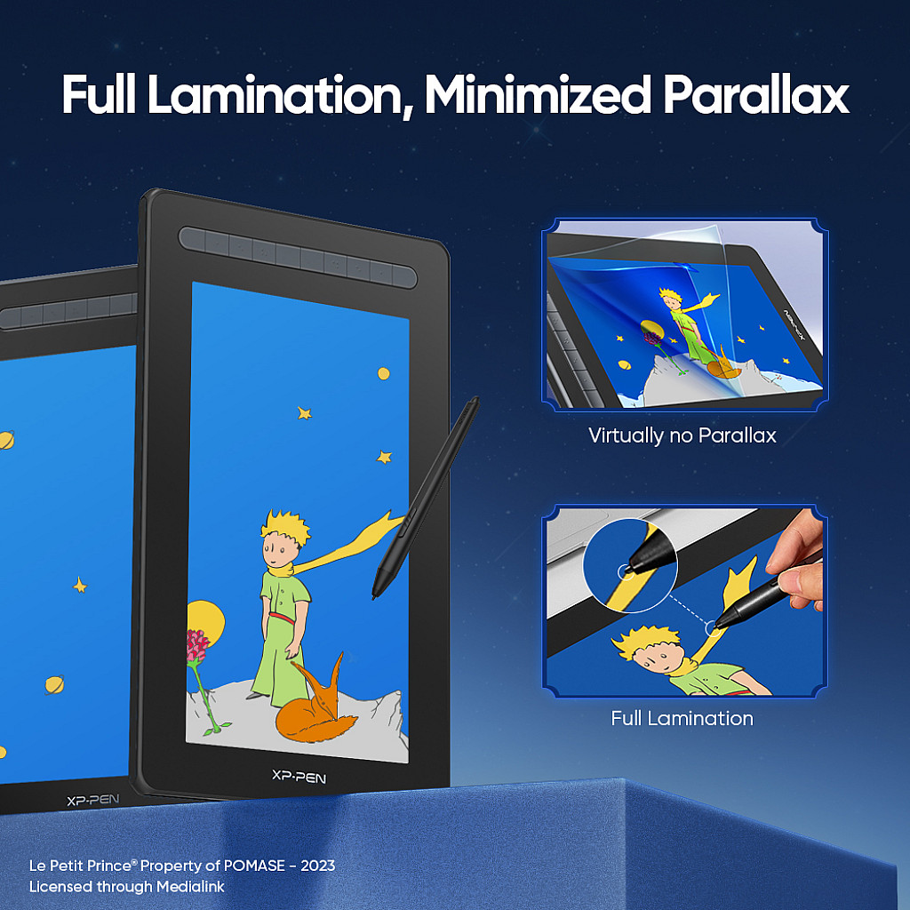 XPPen Artist 16 (2nd Gen) - Le Petit Prince Edition - CD160FH | DGtizers