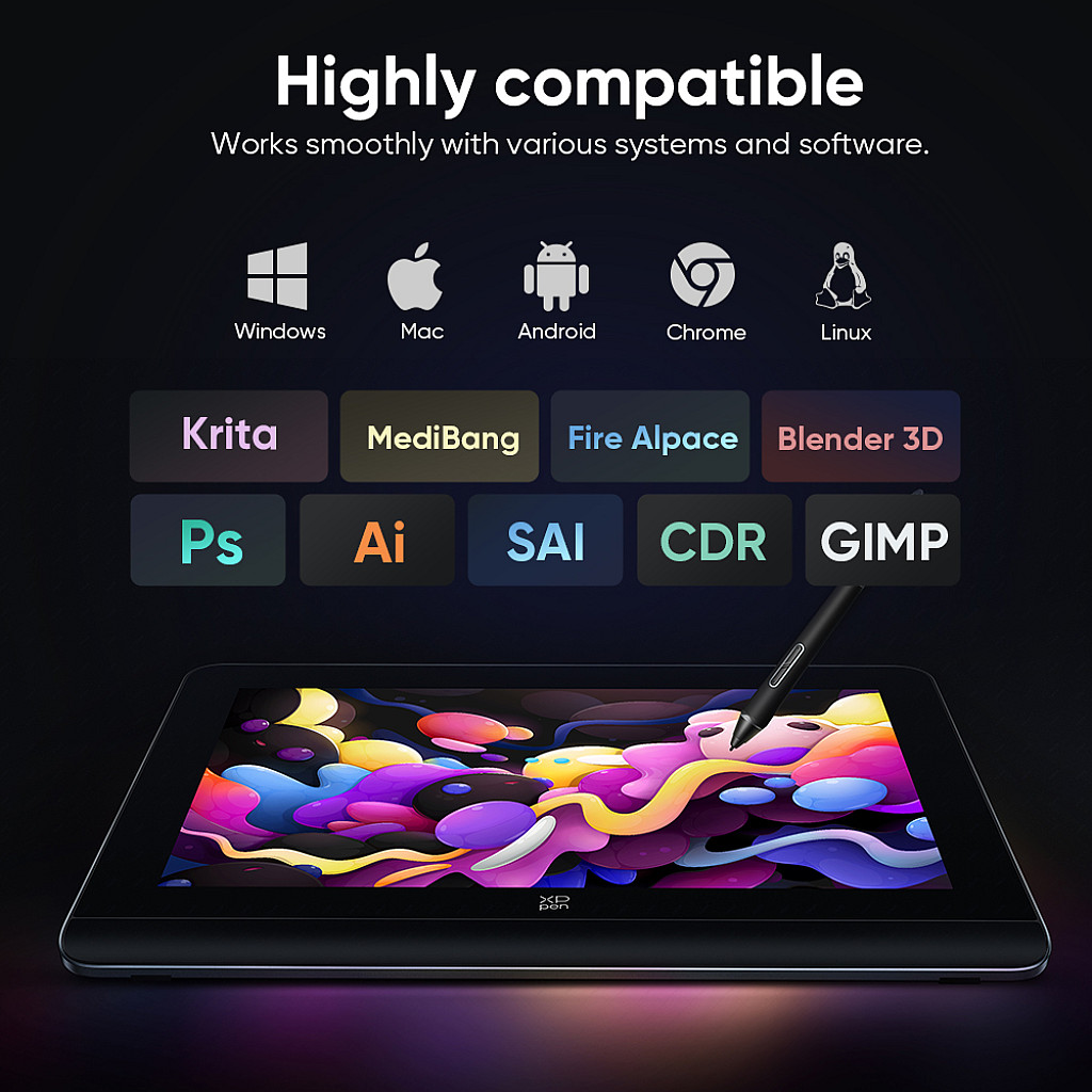 XPPen Artist Pro 16 (Gen 2) - MD160QH | DGtizers