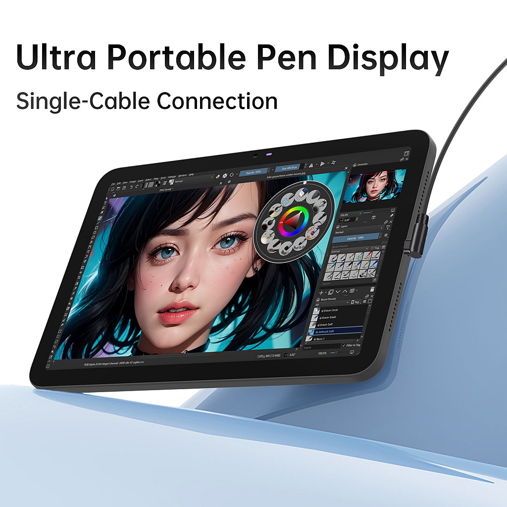 BOSTO BT-101C Pen tablet monitor - Gray - BT-101C | DGtizers